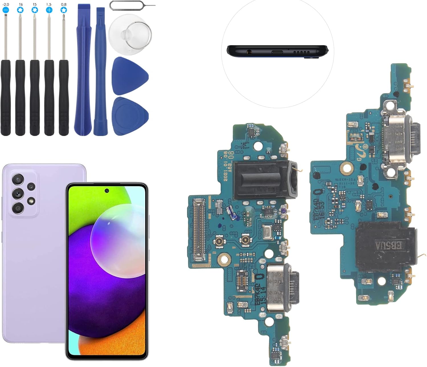 USB Charging Port for Samsung Galaxy A52 5G Dock Connector Charger ...