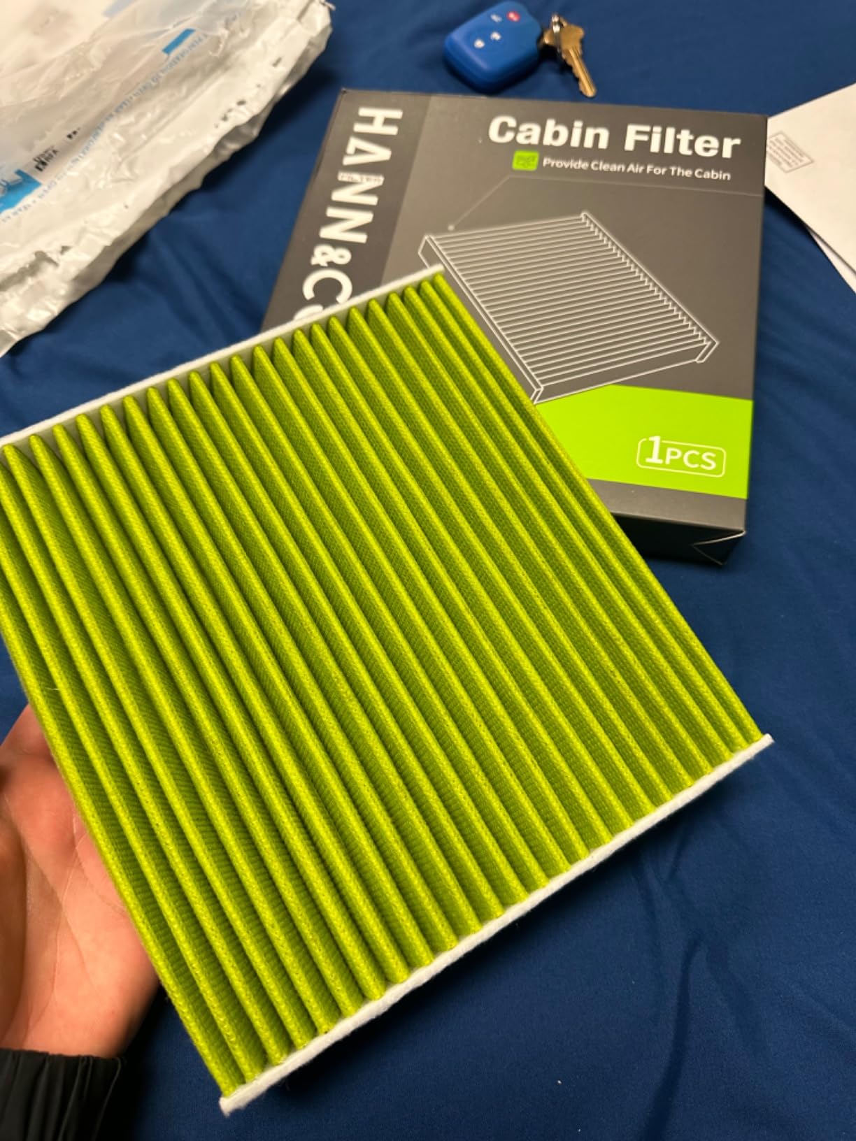 Amazon.com: HANN&CO Activated Carbon High Flow HEPA Cabin Filter With ...