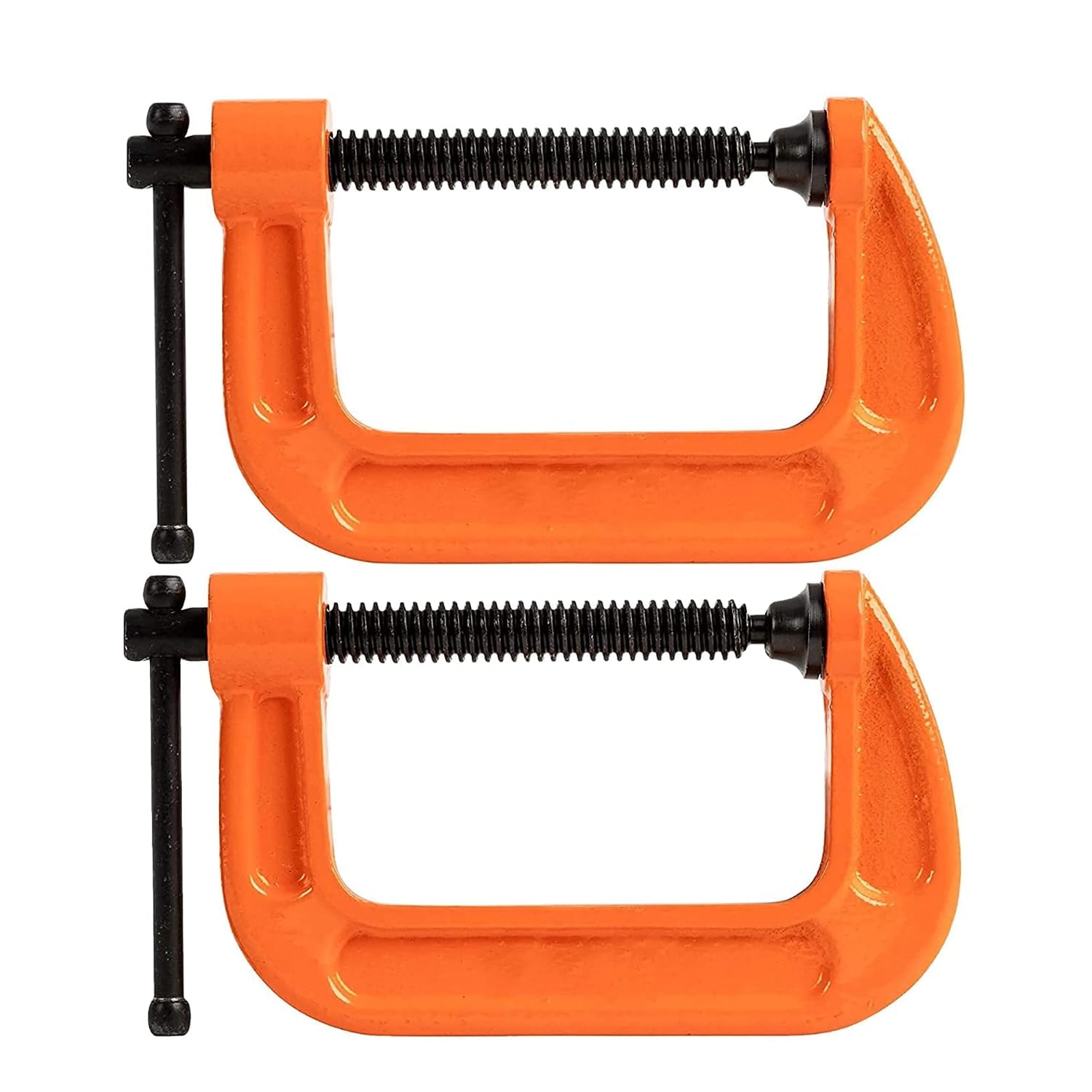 Naveen C-Clamp, C Clamps Set, Heavy Duty G-Clamp Pack of 2 pieces (6 ...