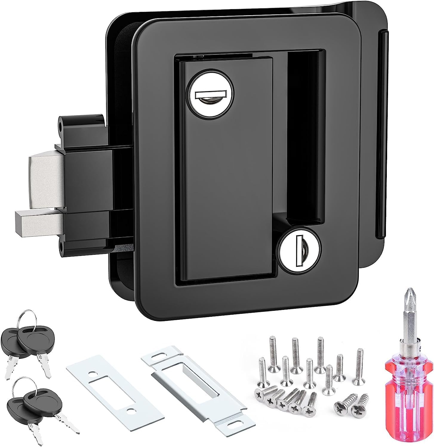 Amazon.com: BesBuy RV Travel Trailer Entry Door Lock with Paddle ...