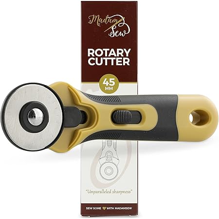 Amazon.com: Zoid 45mm Rotary Cutter with Grip, Fabric Cutter Wheel ...
