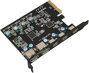 PCIe to Type C Expansion Card - High Speed USB3.0 20Gbps for Desktop ...