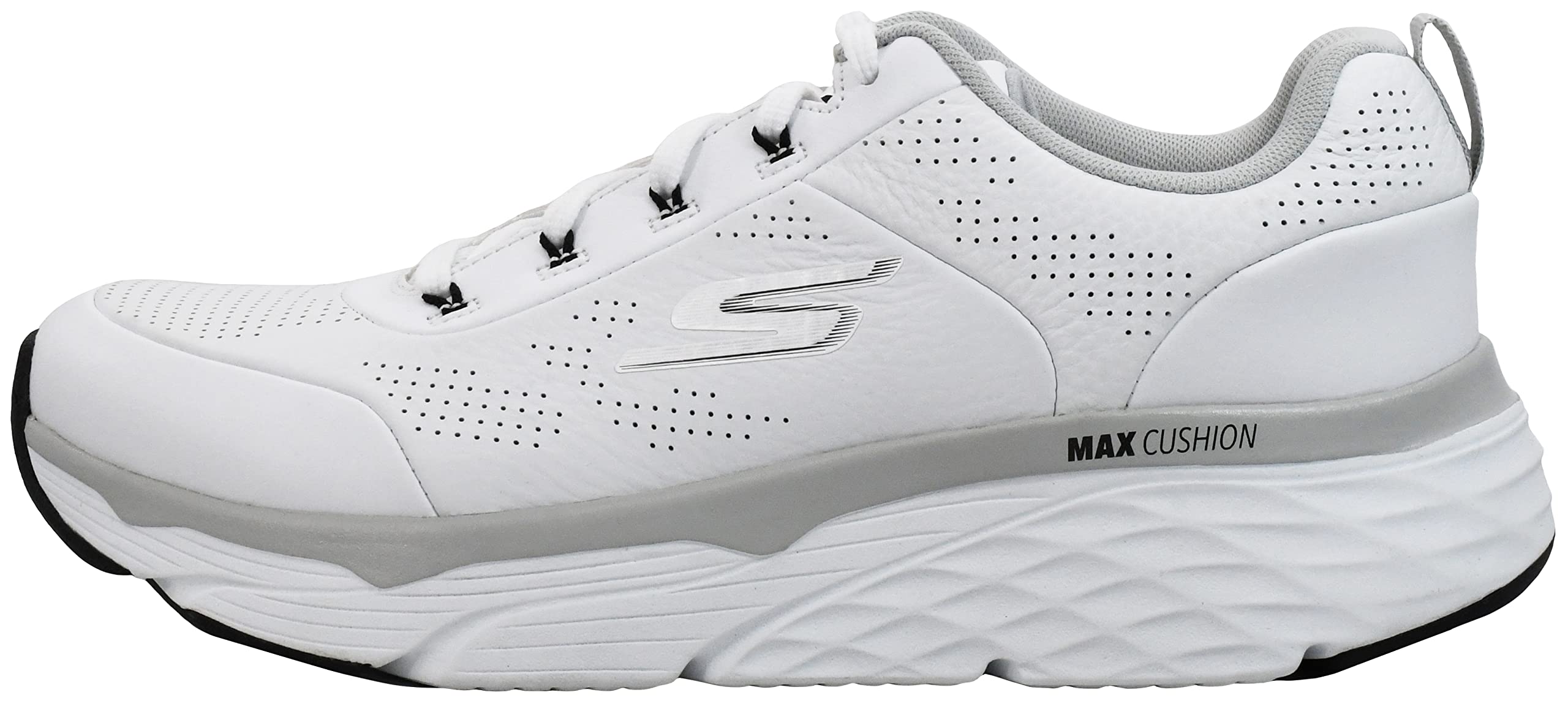 Snapklik.com : Skechers Mens Max Cushioning Elite Lucid Running Shoe