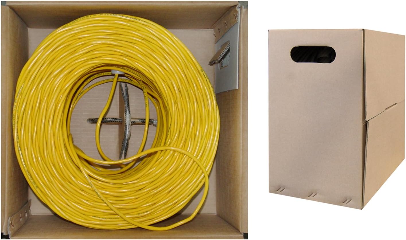 Amazon.com: CableWholesale 1000 Foot Bulk Cat6 Ethernet Cable, 24 AWG ...