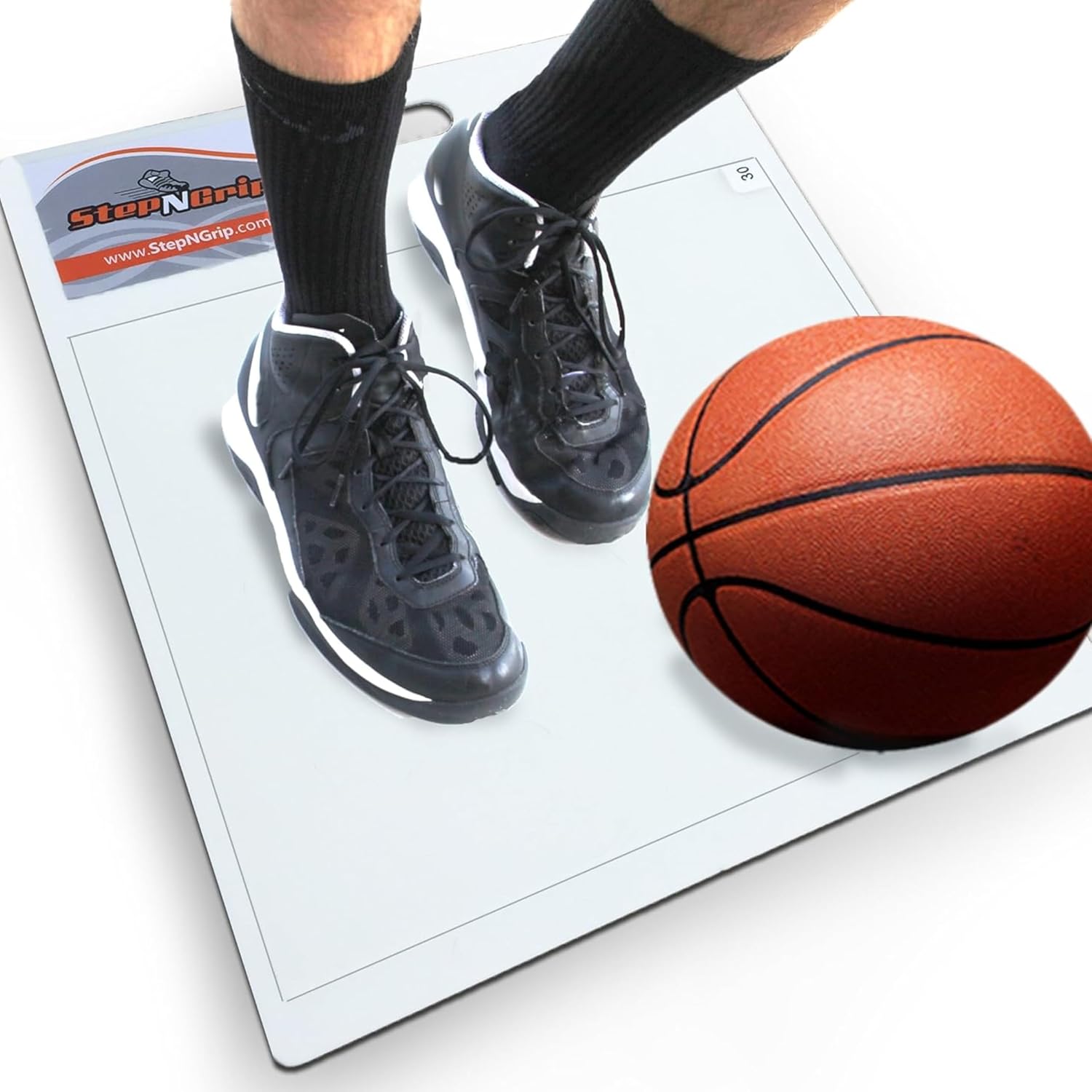 Amazon.com : Courtside Basketball Sticky Mat White - Basic Model with ...