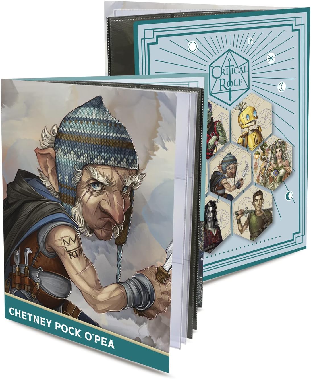 Amazon.com: Ultra PRO - Critical Role RPG Folio W/Stickers Ft. (Chetney ...