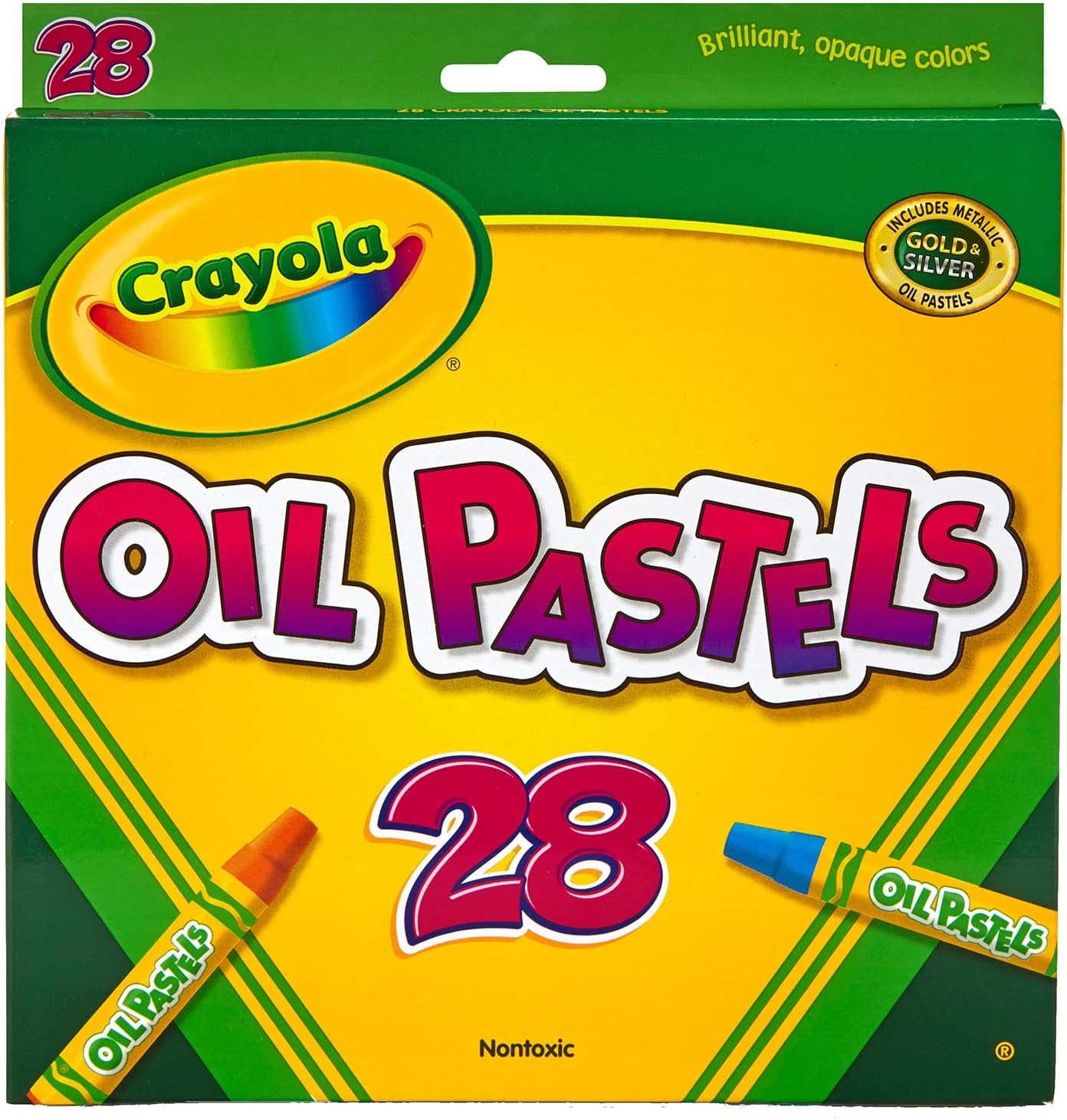 Amazon.com: Crayola Oil Pastels, Assorted Colors, 16 Count : Arts ...
