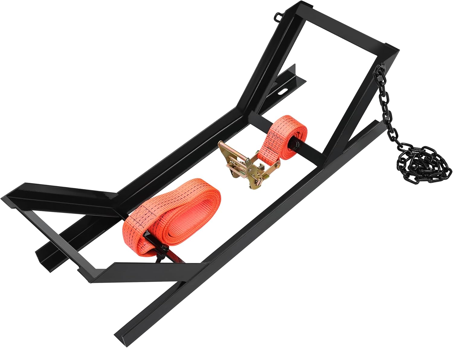 Amazon.com: KUAFU Semi-Truck Spare Tire Carrier with Ratchet Strap ...