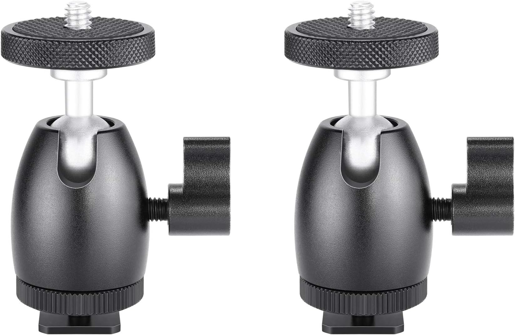 Amazon.com : Mini Tripod Ball Head, Ruittos 2 Packs 1/4 inch Screw ...