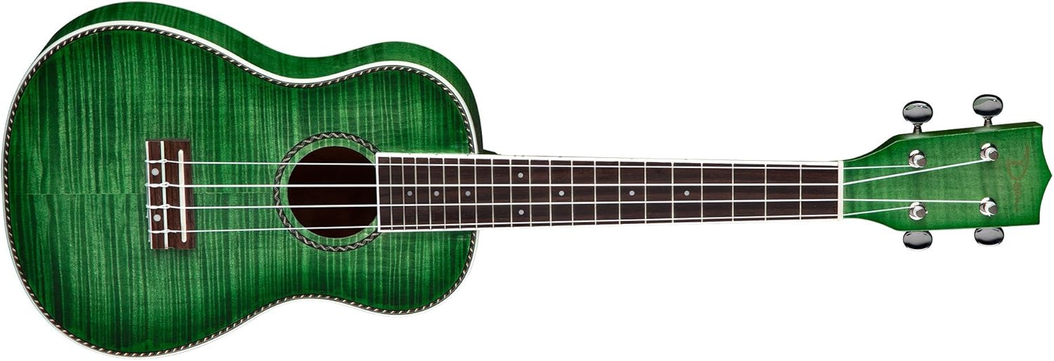 Amazon.com: Dean UKE DC FM TGR Ukulele Concert Flame Maple - Trans ...