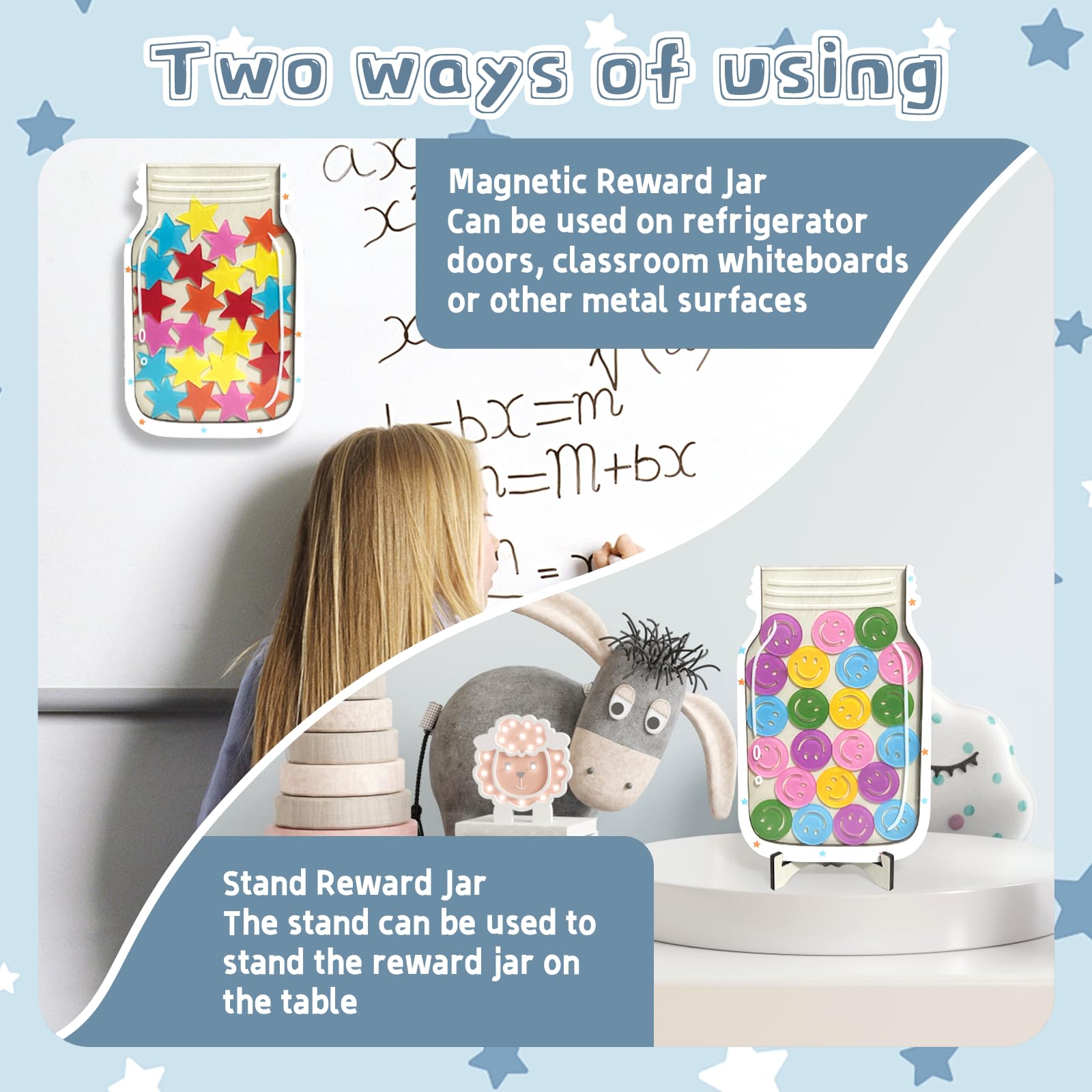 Token Reward Jar Magnetic Magnetic Reward Jar With Smiley Faces – Potty ...