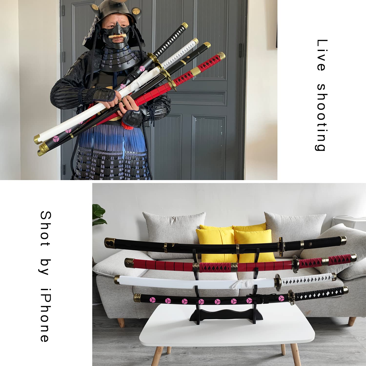 IM-SMELTER Roronoa Zoro Swords,Kitetsu,Wado Ichimonji,Shusui,Yubashiri ...