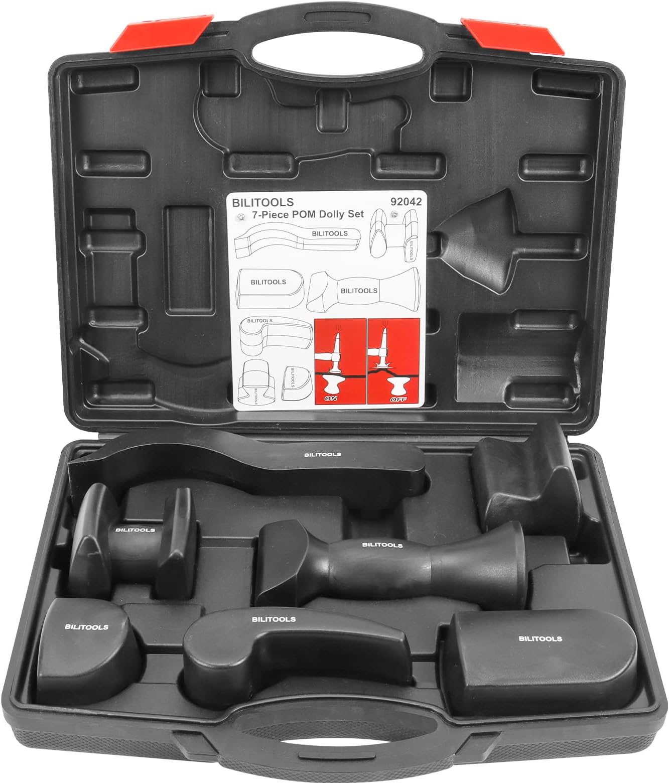 Amazon.com: CNCEST 9 Pcs Auto Body Hammer and Dolly Kit, Fender Repair ...