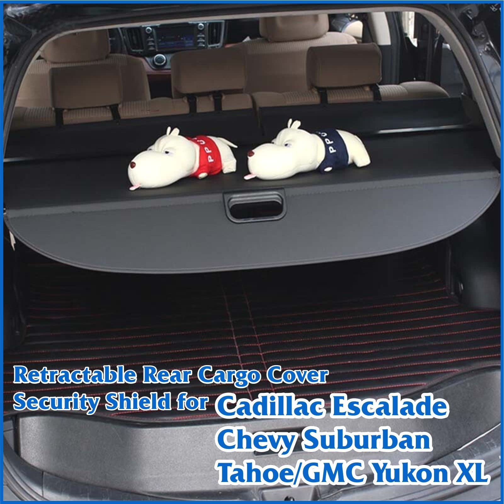 (Similar)DOLKSN Retractable Cargo Cover Fit 2023 2022 2021 Cadillac ...