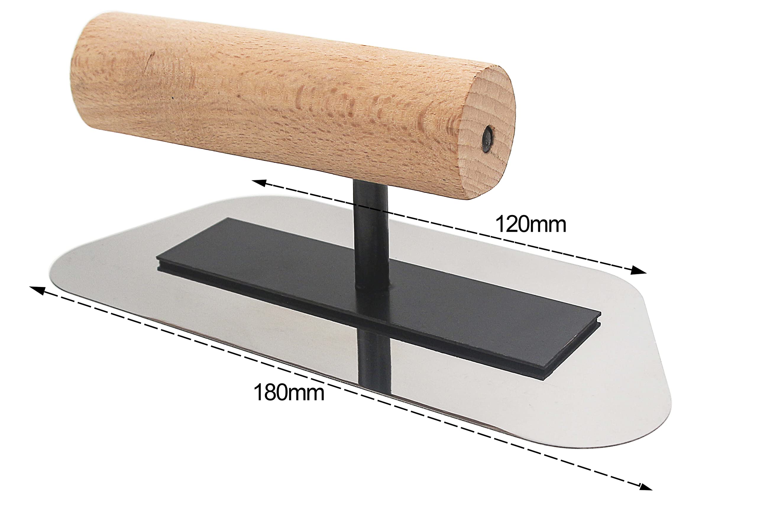 Snapklik.com : Stainless Steel Japanese Rhombus Finishing Trowel ...