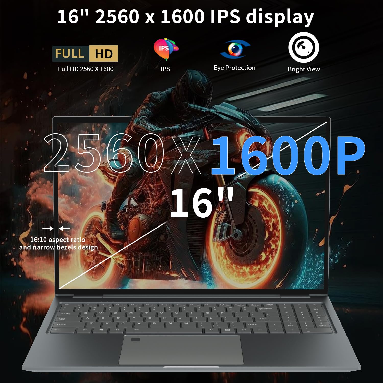 Snapklik.com : Morostron 16" Laptop Core I5, 25K FHD IPS Display, 16GB ...