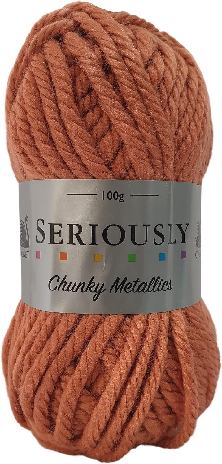 Cygnet Seriously Chunky Knitting Yarn/Wool - 100g Ball - 64 Shades ...