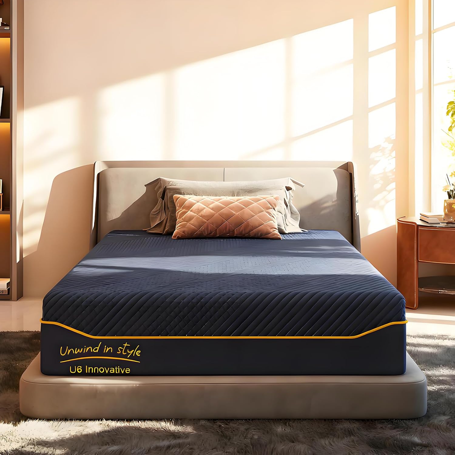 Amazon.com: YskdhfczQ Queen Size Mattress, 10 Inch Luxury Gel Memory ...
