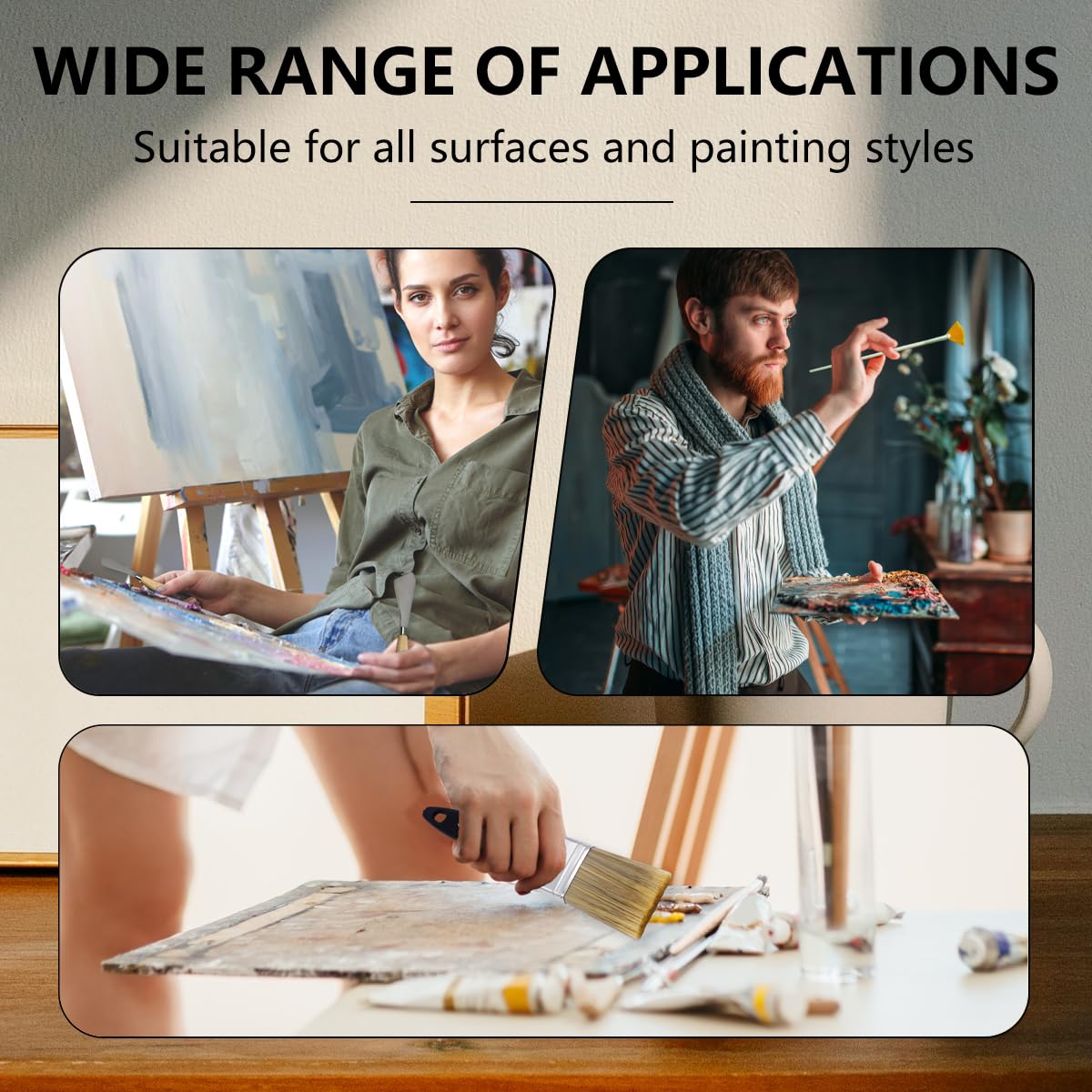 Snapklik.com : Brushes For Oil Painting Painting Knife Set 5pcs ...