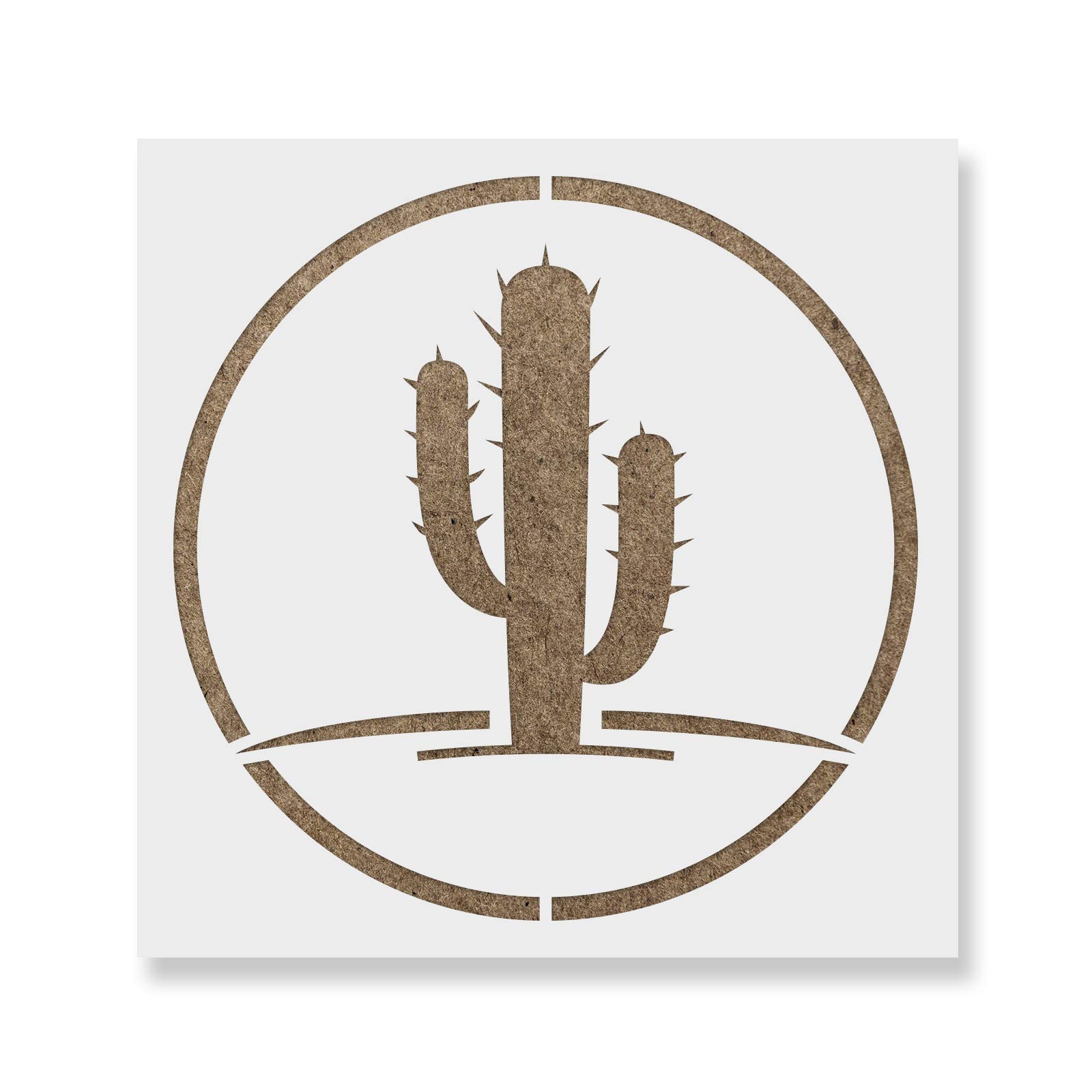 Amazon.com: Cactus Stencil - Cactus Stencils, Cactus Art, Stencil of ...