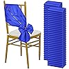 Amazon.com: Lounsweer 50 Pcs Folding Chair Cover Set with 25 Stretch ...