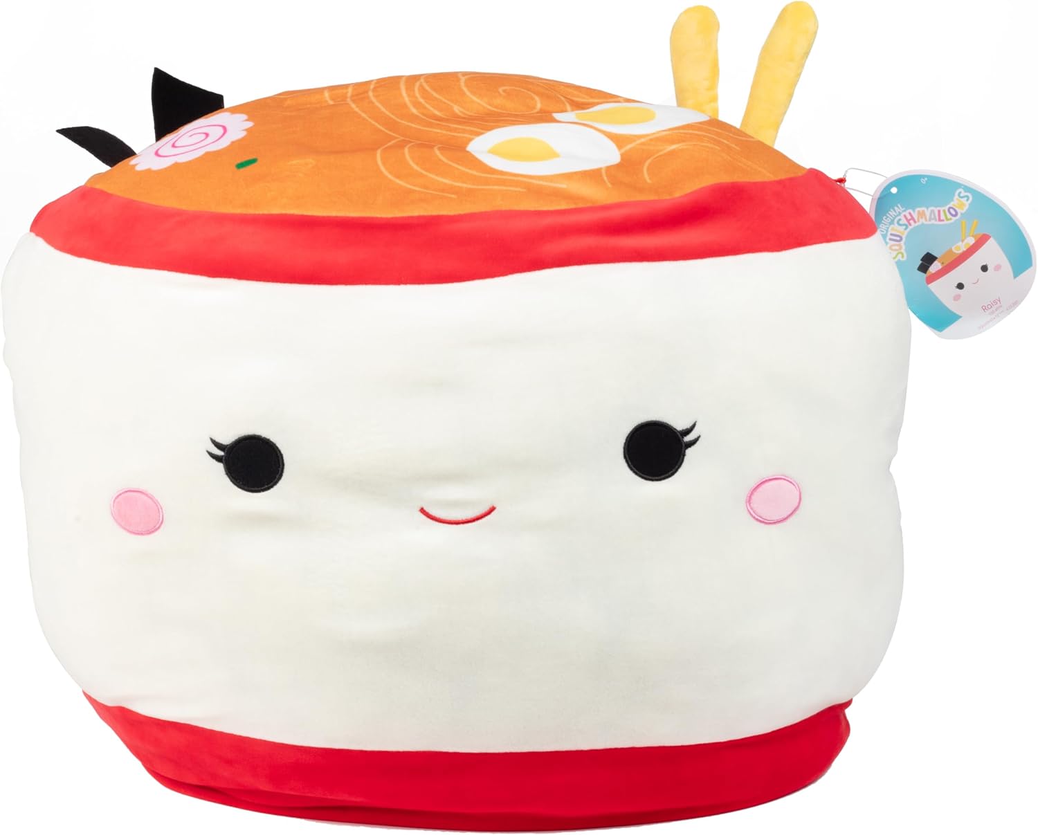Amazon.com: Squishmallows Original 20-Inch Jumbo Ramen - Official ...