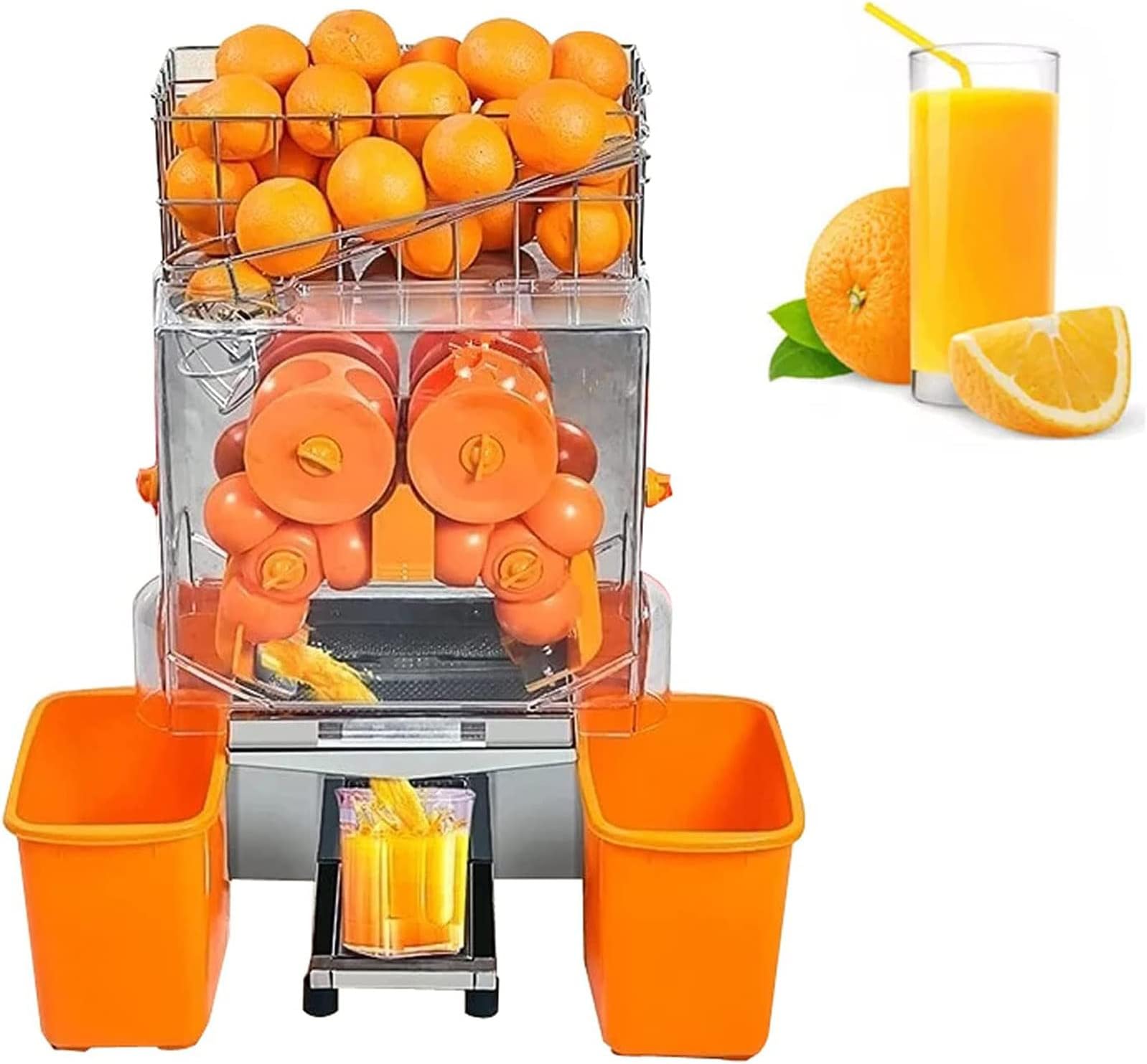 Amazon.com: Hannah Dean 2Pcs Screws Automatic Electric Orange Juicer ...
