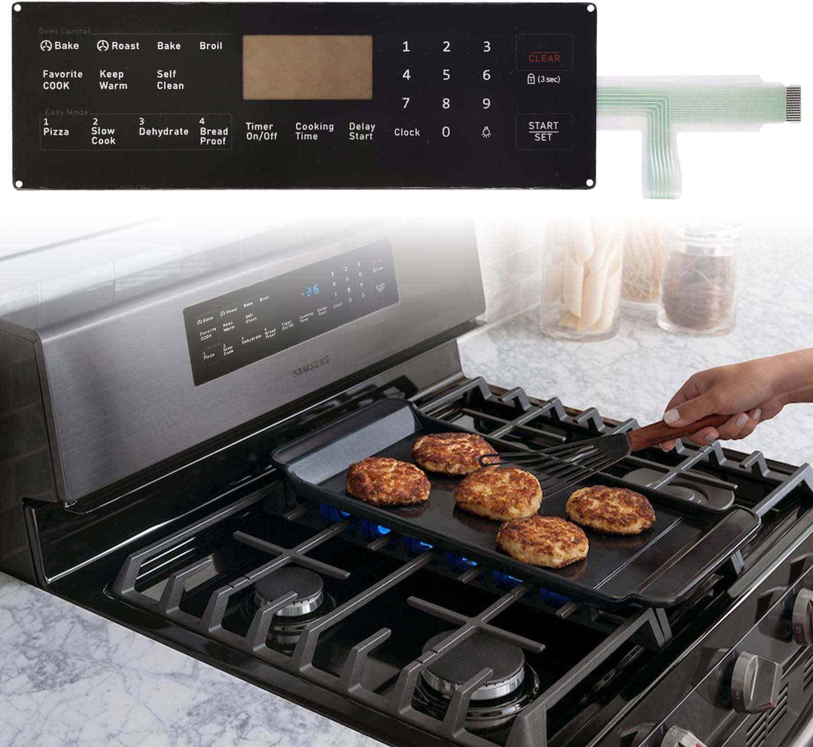 Amazon.com: Samsung DG94-04041B Range Oven Control Board : Home & Kitchen
