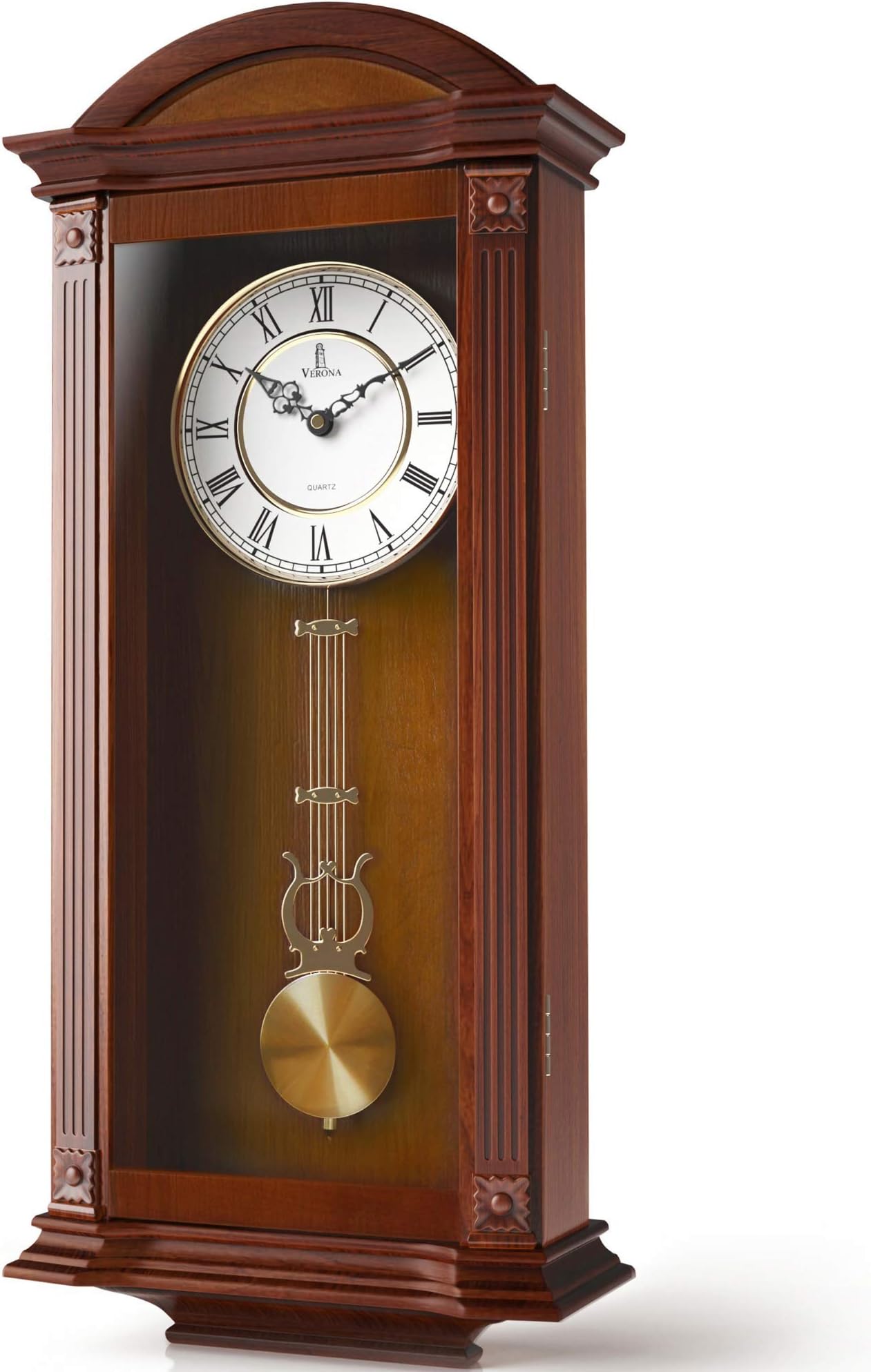 Amazon.com: Bedford Clock Collection Grand Antique Colonial Chiming ...