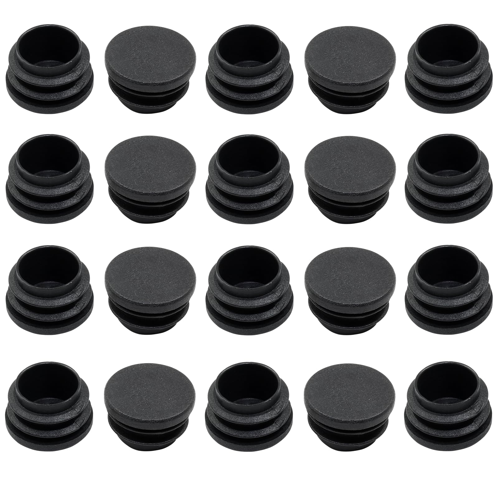 Amazon.com: Kyuionty 20 Pack 1-1/8" Round Plastic Plug, Furniture Pipe ...
