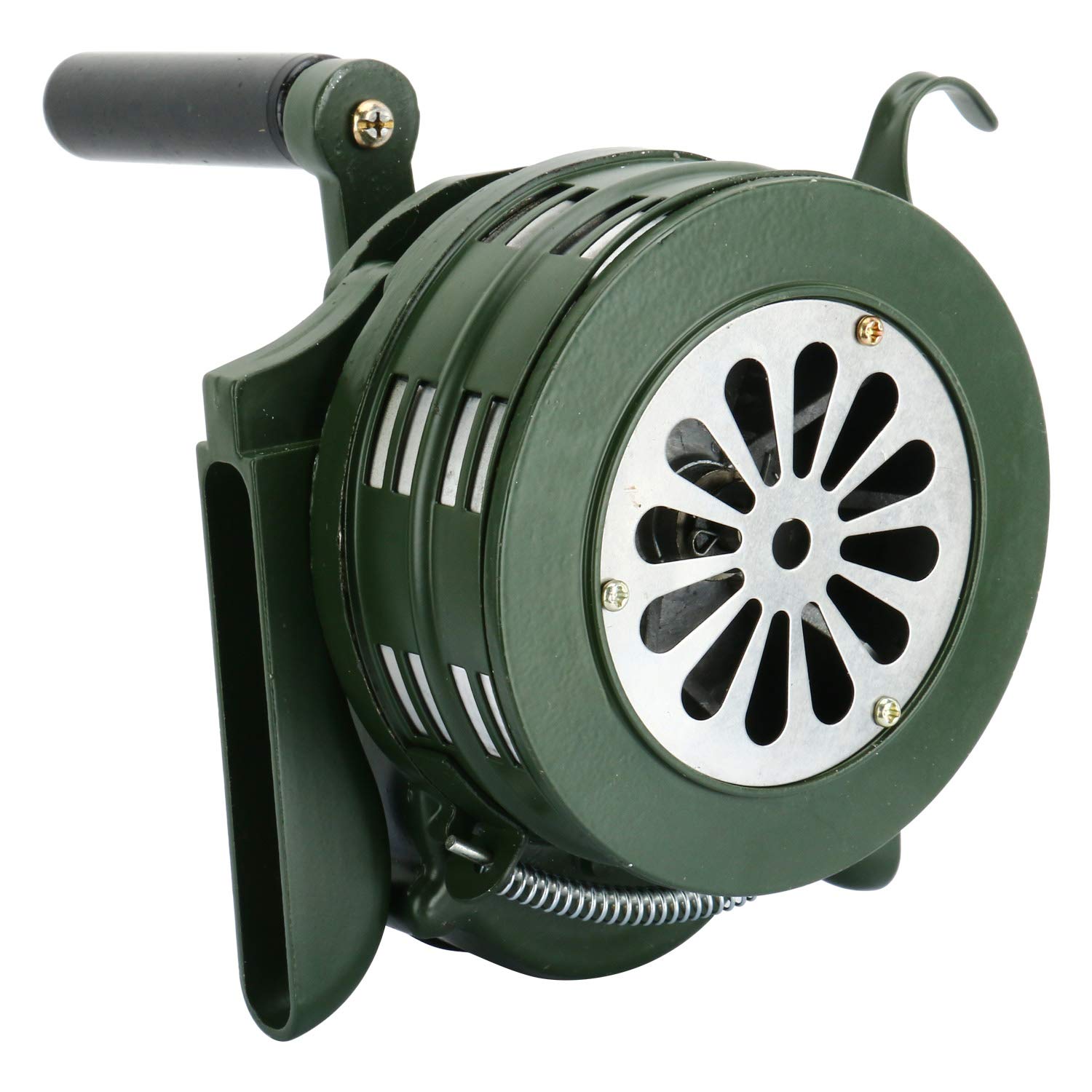 Snapklik.com : Homend Handheld Air Raid Siren, 110db Hand Loud Crank ...