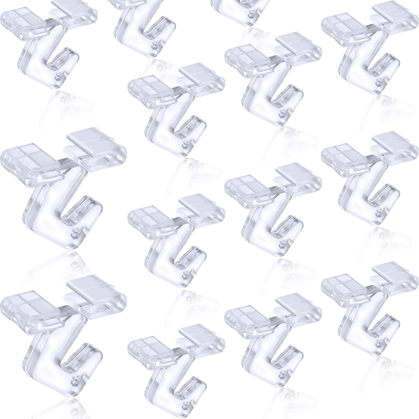 Amazon.com: 25 Pieces Clear Drop Ceiling Hooks for Hanging Ceiling ...