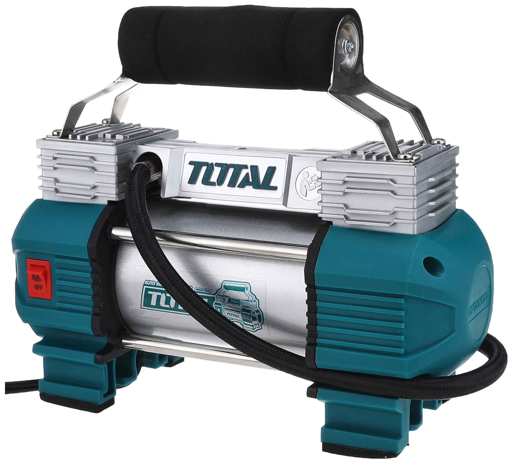 TOTAL Auto air compressor car battery dc 12 v ttac 2506 item 2930: Buy ...
