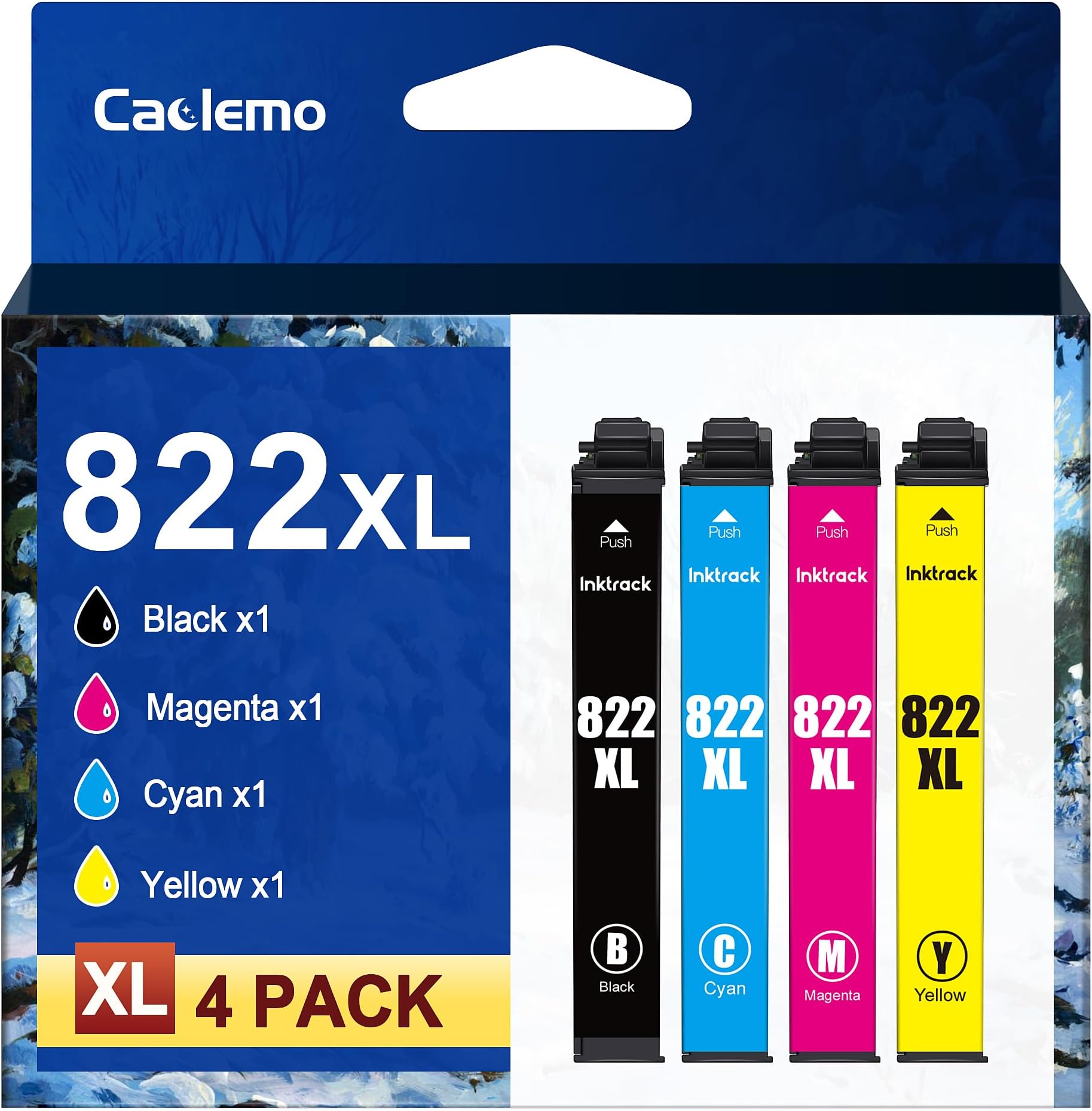 Amazon.com: 822XL Ink Cartridges Remanufactured Replacement for Epson ...