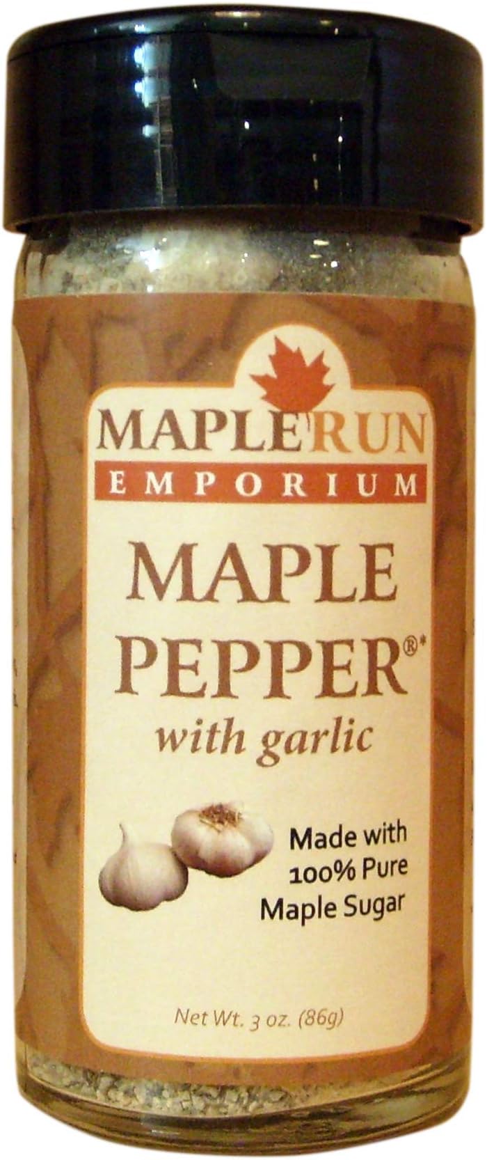 Amazon.com : Maple Run Emporium Maple Pepper® with Garlic–Dry Seasoning ...
