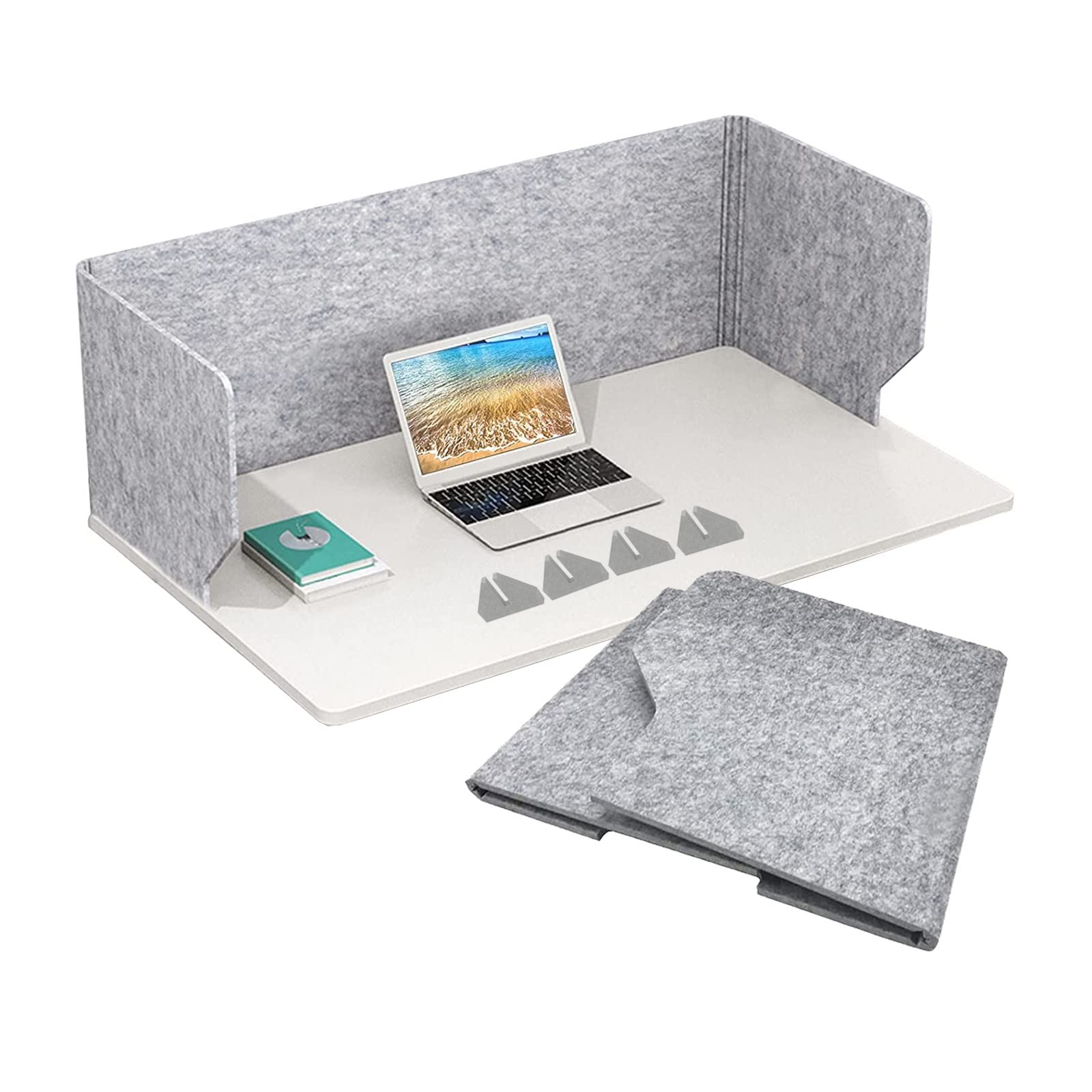 Amazon.com: LIGUOYI Sound Absorbing Test and Desk Dividers-Portable ...