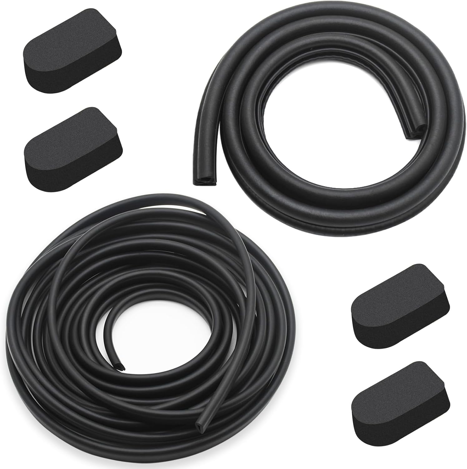 Lusperi Basement Door Seal Kit (1 x U Shaped Gasket, 1x Bulb Trim ...