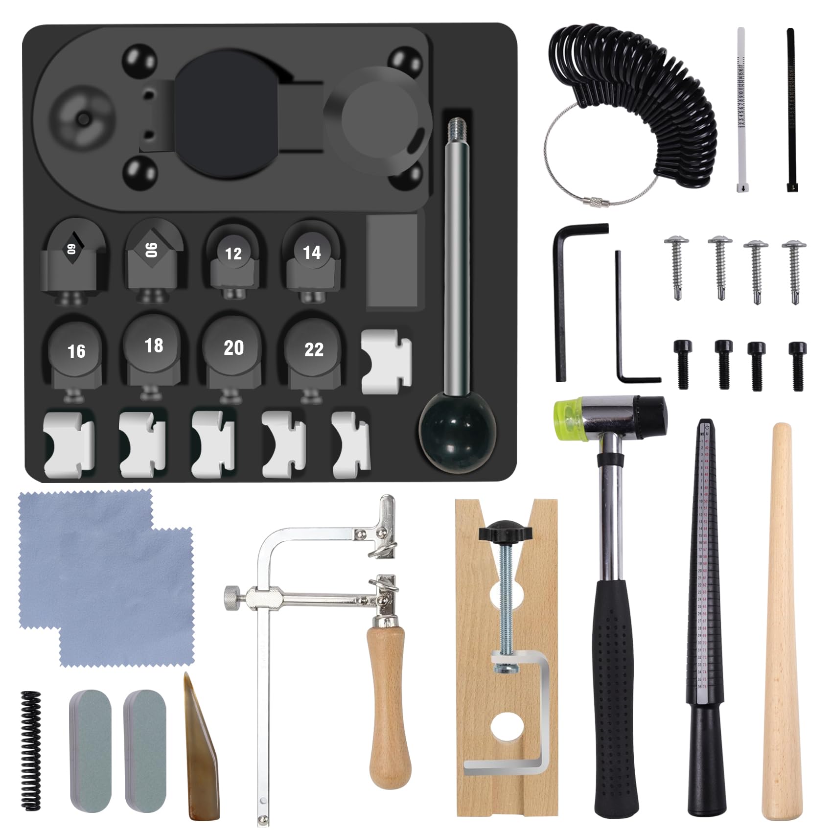 Amazon.com: Ring Bender, Ring Maker Kit, Spoon Ring Bender Tool for ...