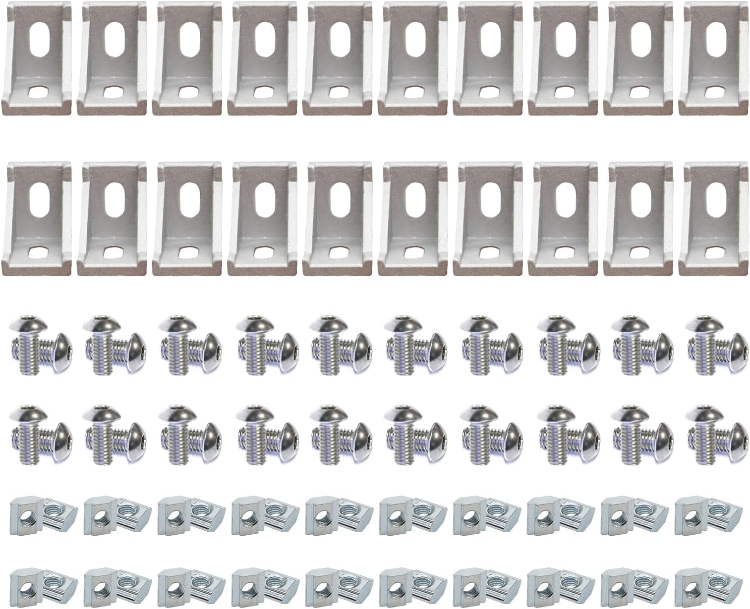 Amazon.com: Abeicy 10 Pack Hidden Corner Connector, Inside to Inside L ...