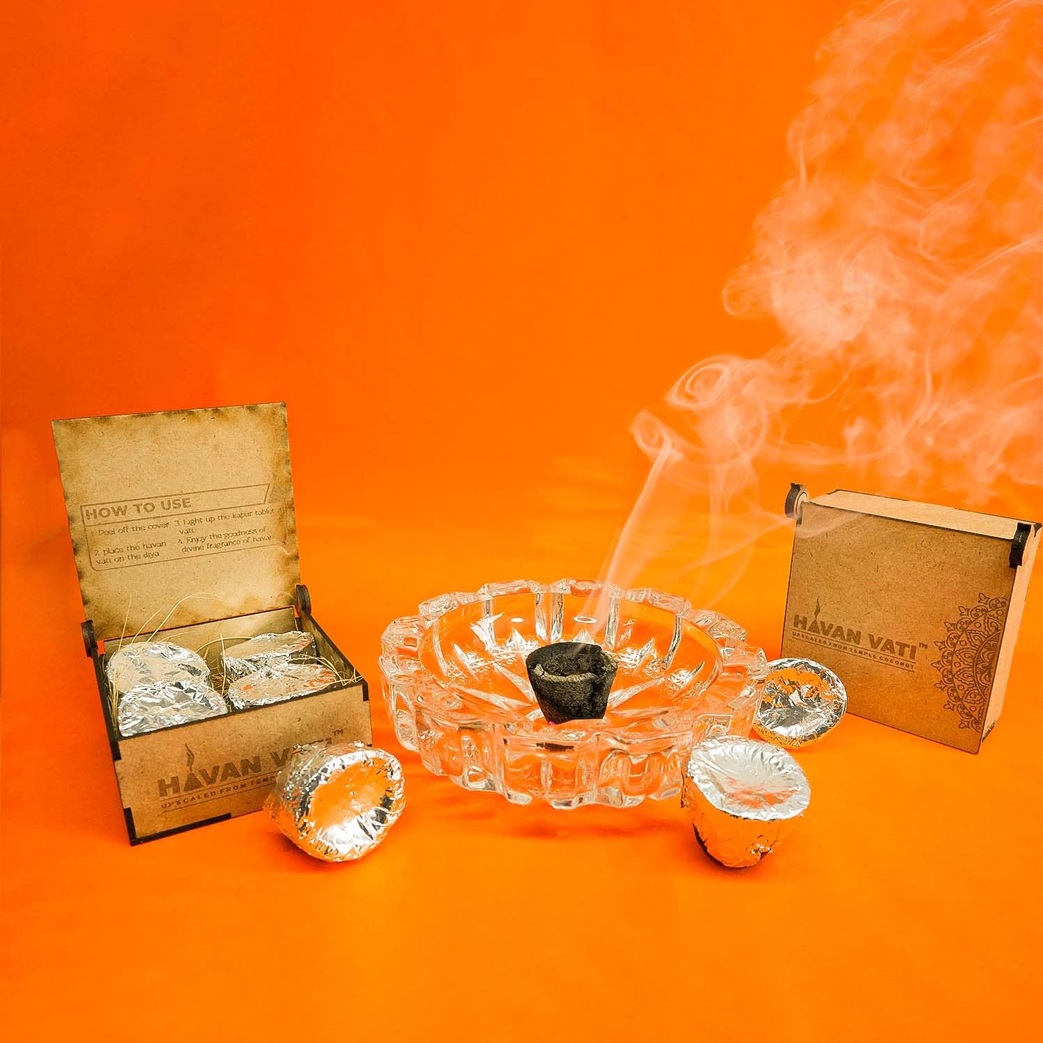 Havan Vati Organic Havan Cups Carfted from The Purest Coconut Coir ...