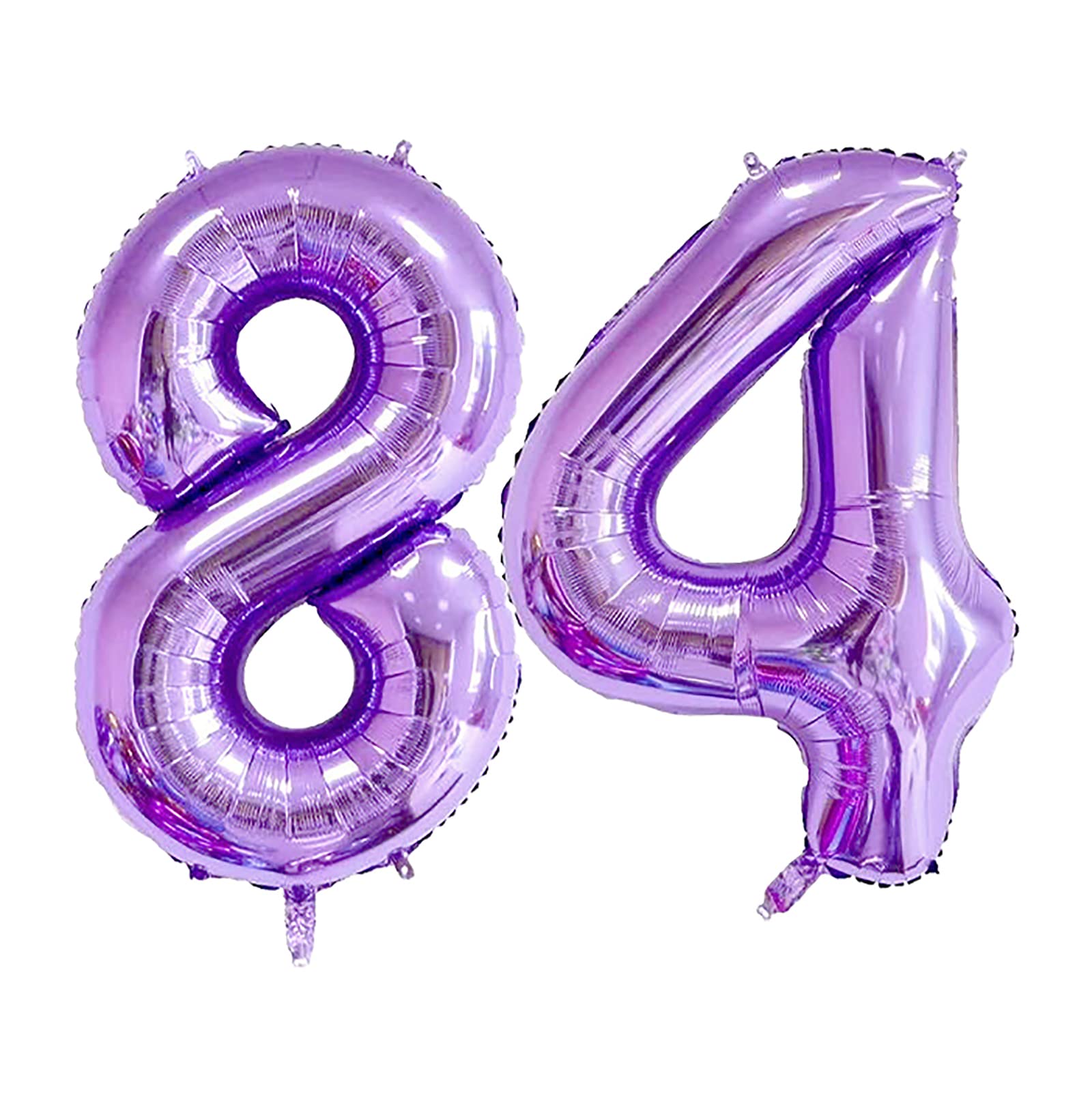 Amazon.com: Nicedony Number 84 Balloons 40 inch Digital Balloon ...