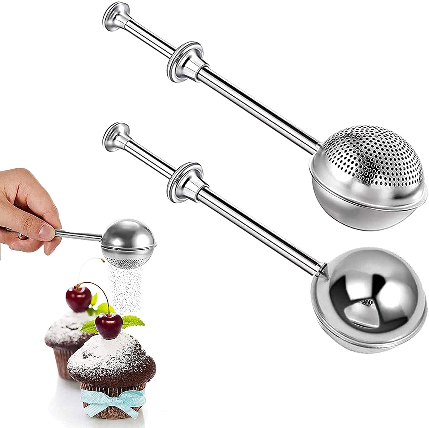 Amazon.com: NATIFOT Baker's Dusting Wand for Sugar, Flour and Spices ...