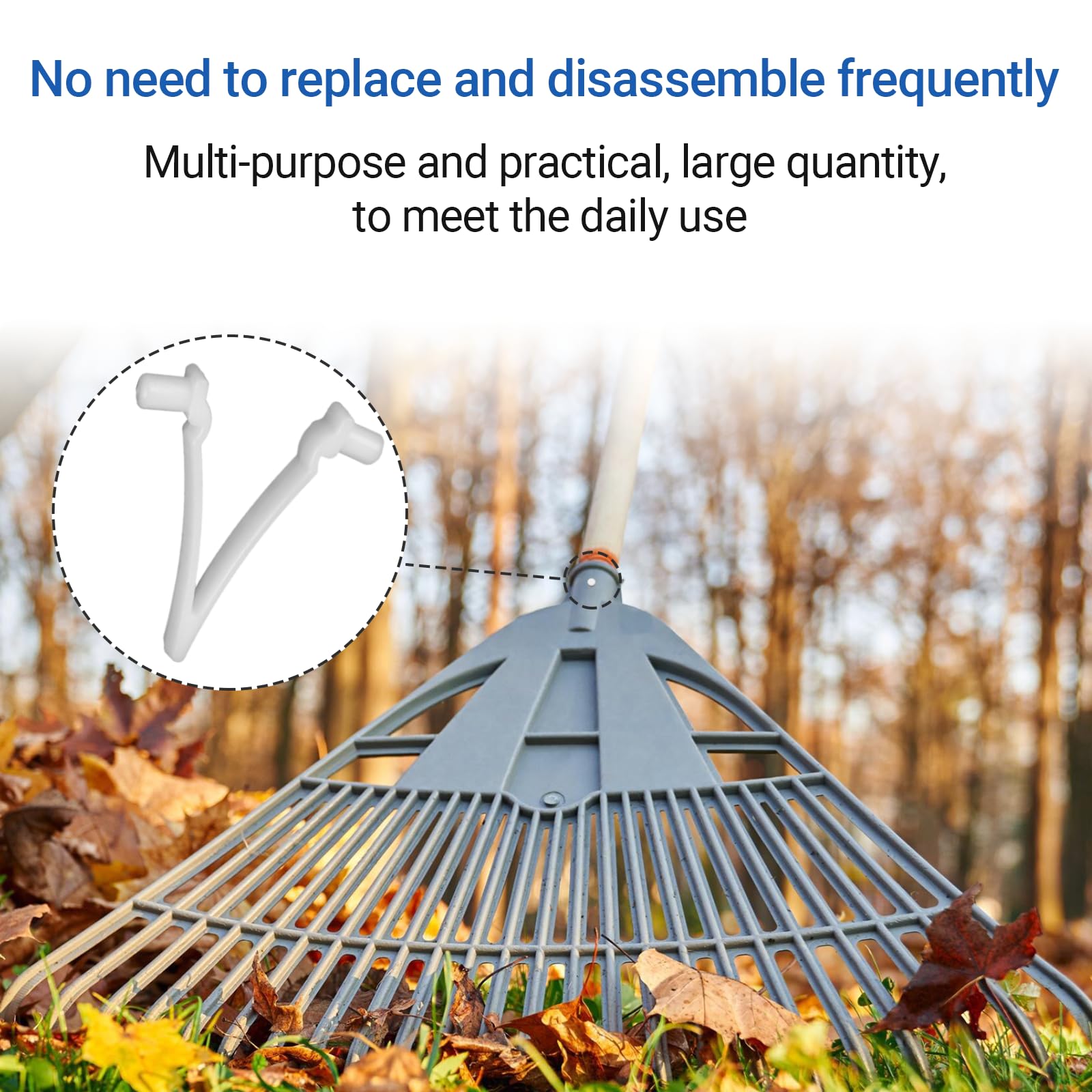 Snapklik.com : (21-Pack) Replacement Pool V-Clips - Pool Brush Plastic ...