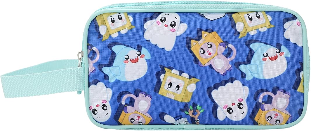 Amazon.com: Bioworld Lanky Box Dual-Compartment Utility Case With ...