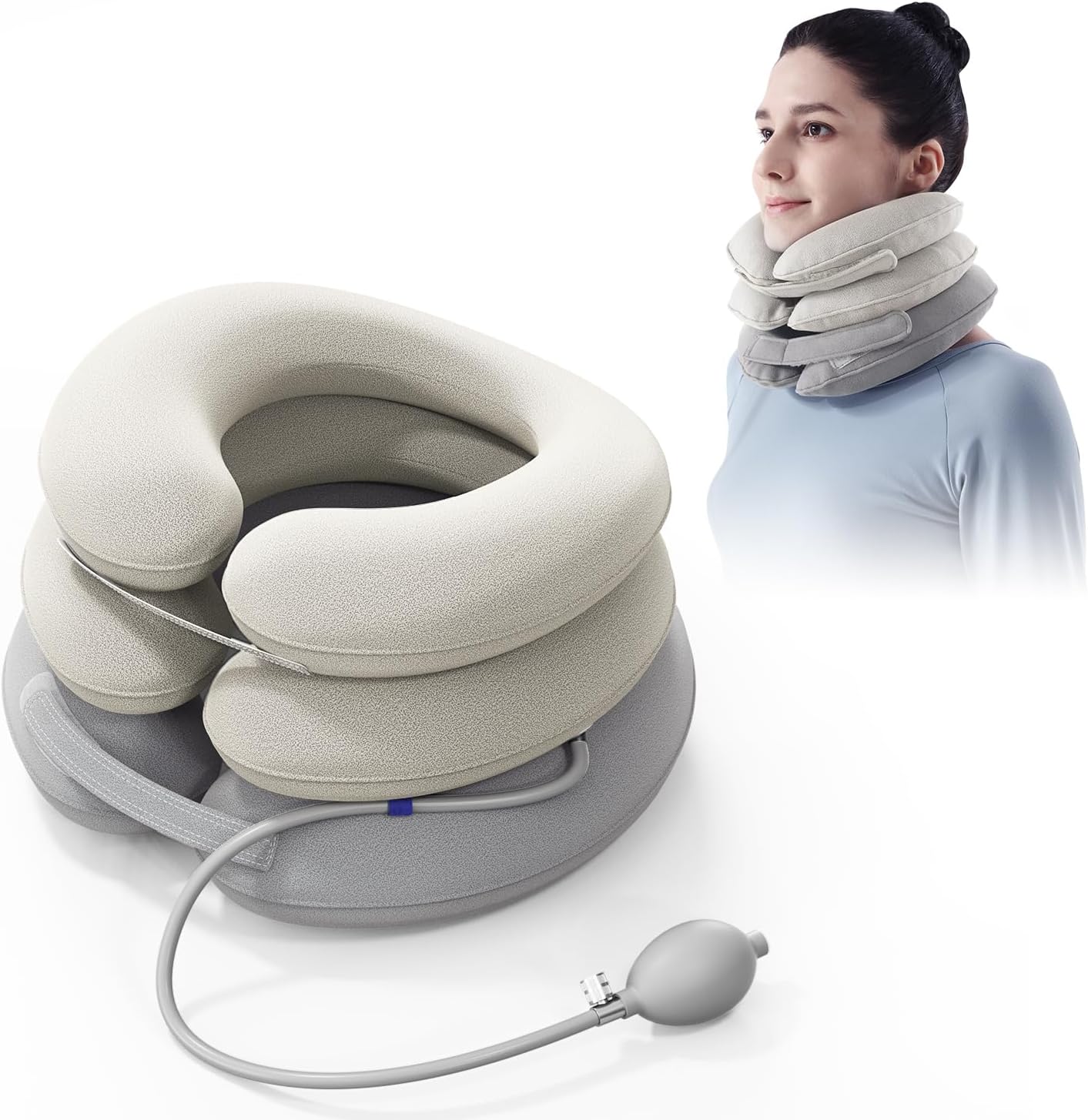 Amazon.com: Jaximy Neck Stretcher, Neck Traction Device, Cervical ...