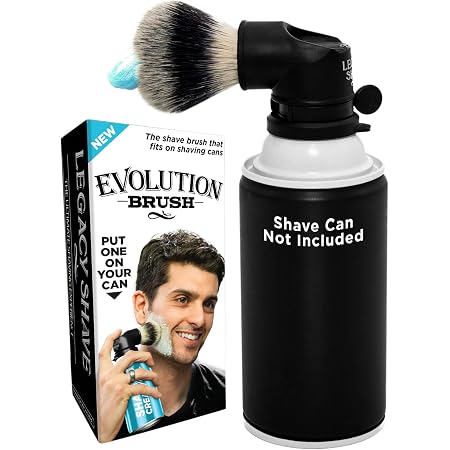 Amazon.com : LEGACY SHAVE Evolution Shave Brush for Wet Shave, Attach ...