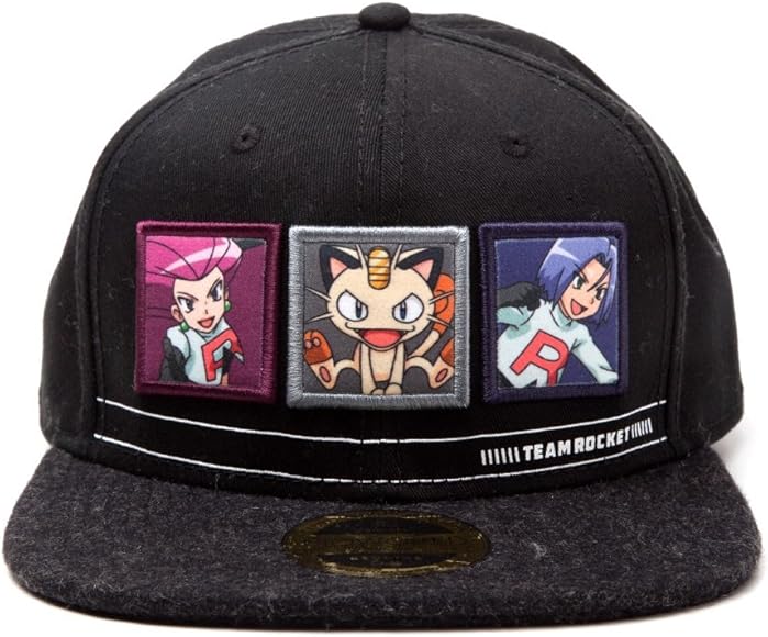 Team Rocket Hat Team Rocket Grunt Costume Hat Adjustable Custom By ...