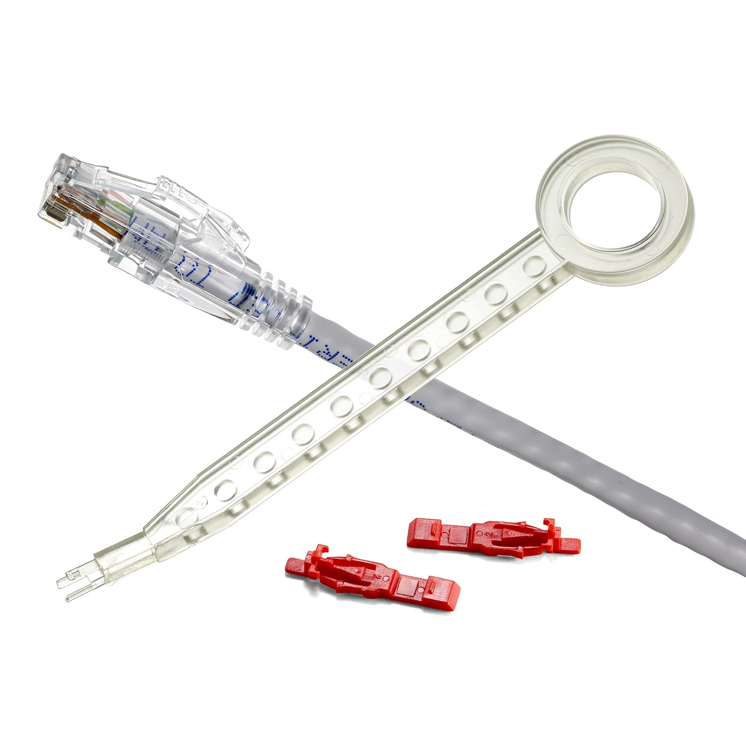 Amazon.com: NTW 5ft Lockable CAT6 Ethernet Cable, net-Lock RJ45 ...