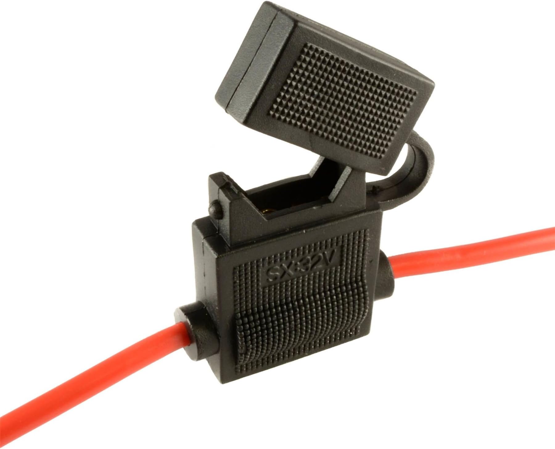 Gebildet 32V 20A Waterproof Fuse Holder - 16AWG ATC Blade In-Line With ...