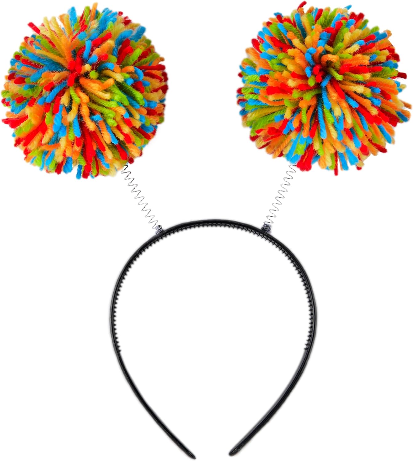 Amazon.com: Spooktacular Creations Halloween Rainbow Pom Pom Headbopper ...